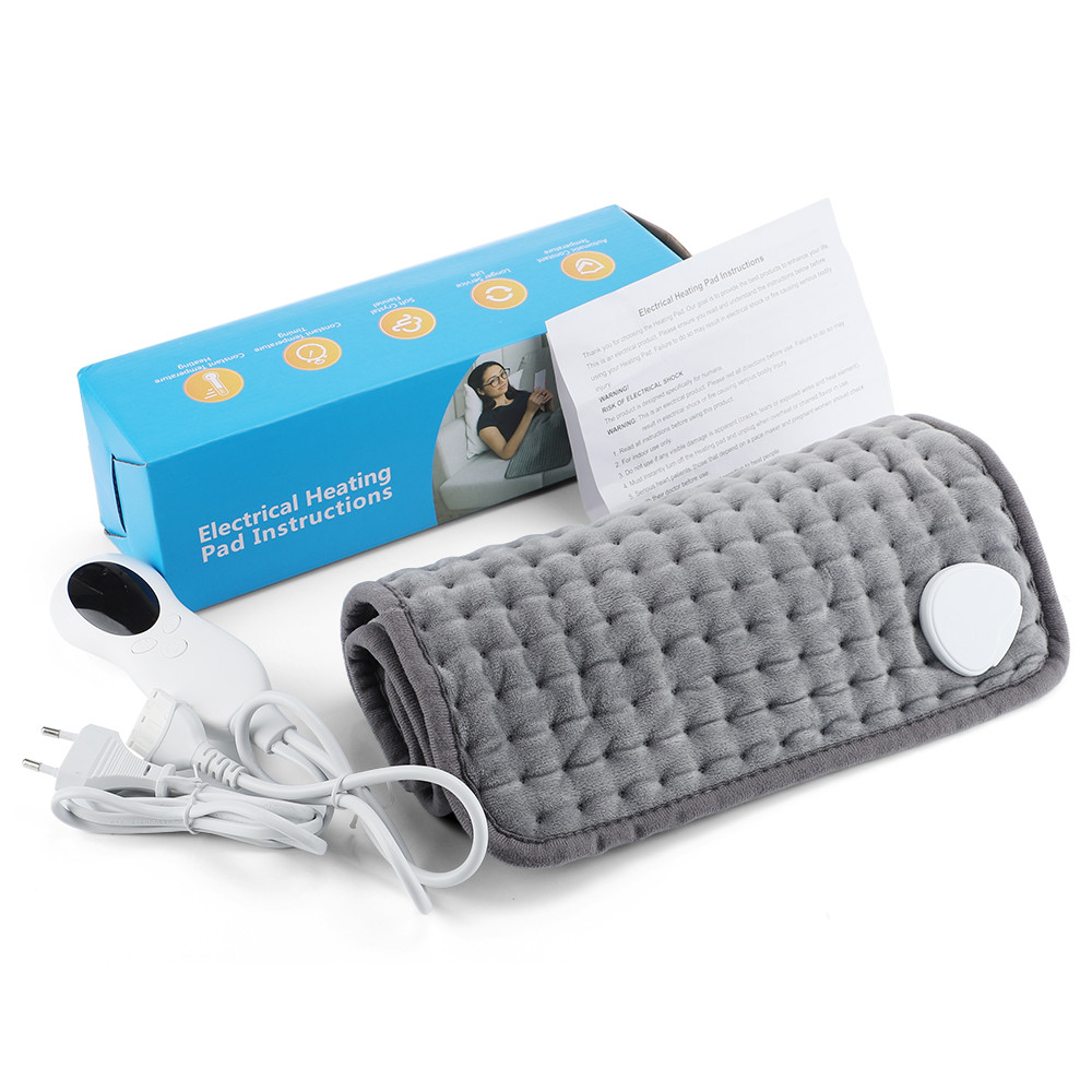 Jual Electric Heating Pad Massager Therapy for Body Abdomen Back Pain ...