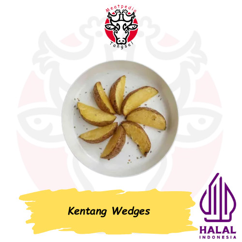 Jual Kentang Wedges - Potato Wedges 1kg | Shopee Indonesia