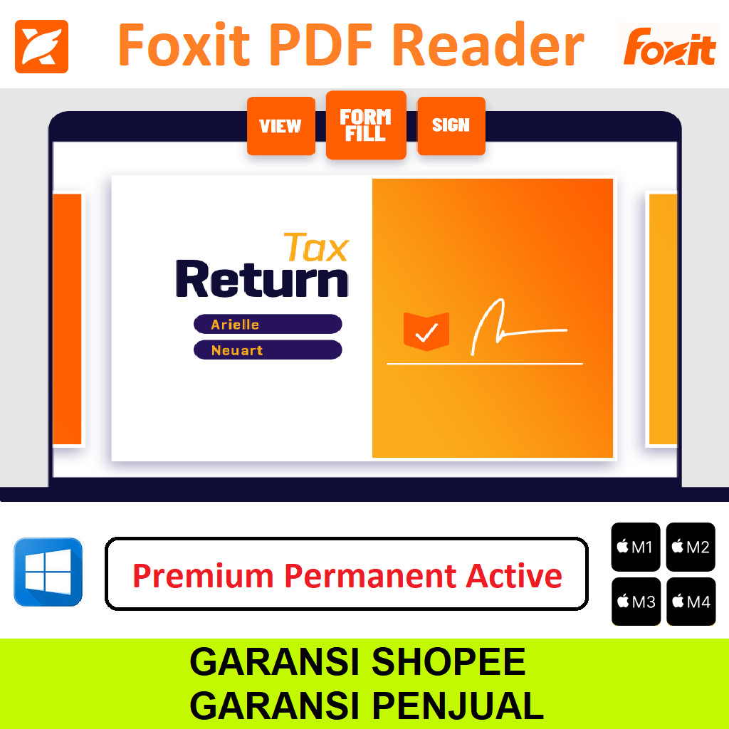 Jual Foxit PDF Reader 2025 - Software PDF Gratis & Canggih | Shopee ...