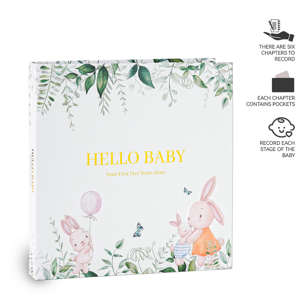 Jual Baby Pregnancy Memory Book DIY Family Kids Record Growth Photo ...
