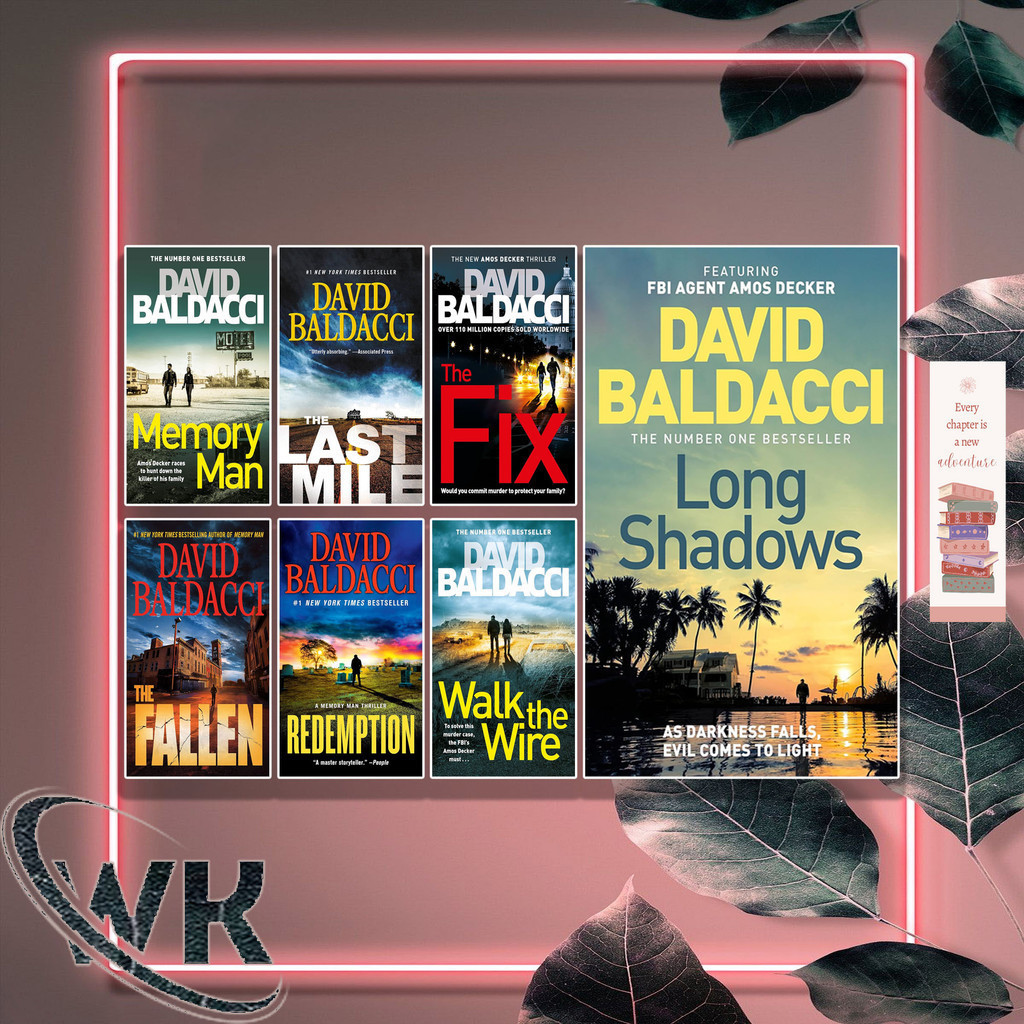 Jual Amos Decker (7 book series): Memory Man | The Last Mile | The Fix ...