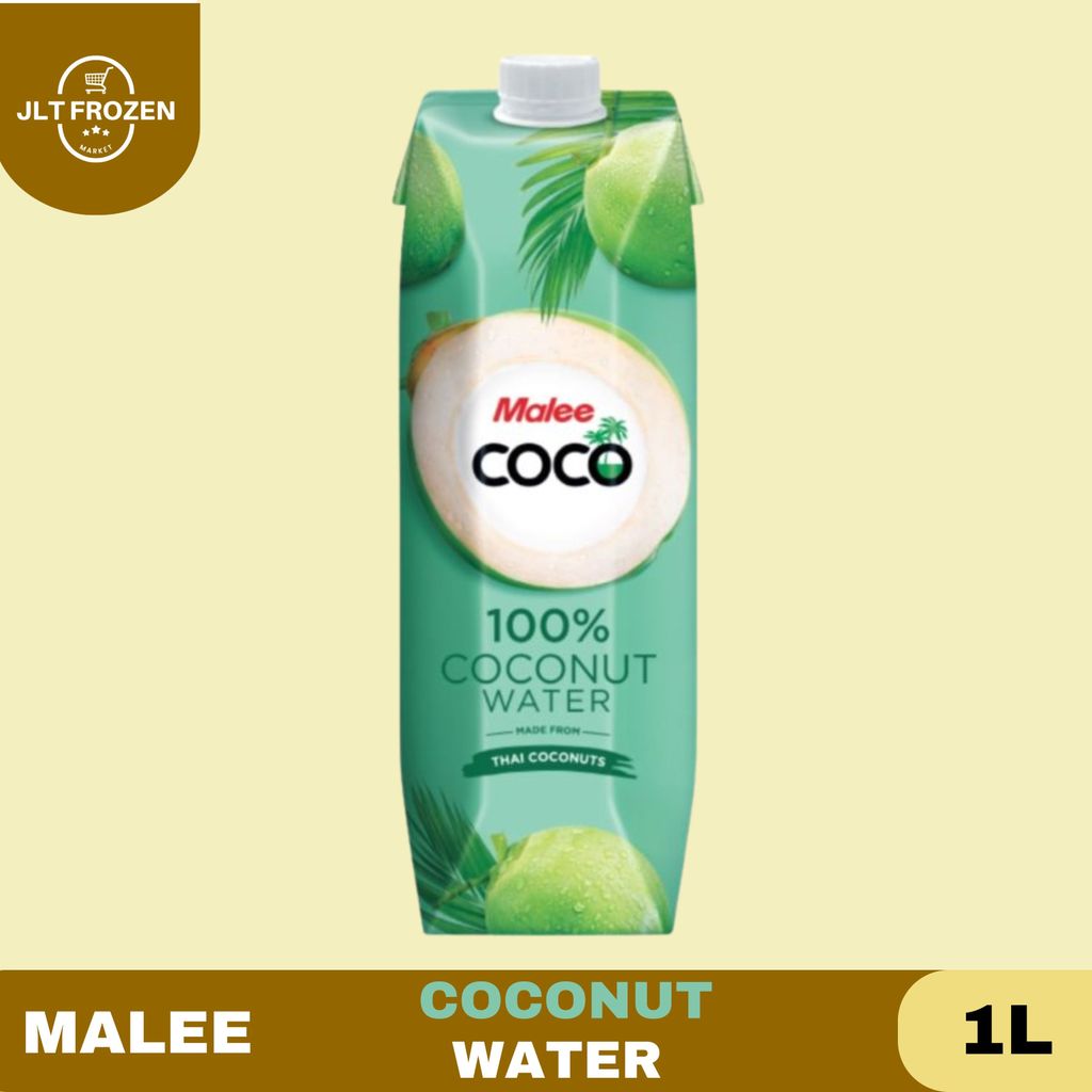 Jual Malee Coconut Water 1L / Air Kelapa 1 Liter / 100% kelapa Murni ...