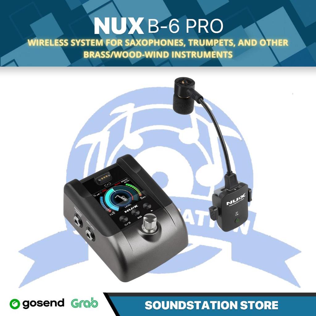 Jual NUX B-6 PRO Wireless System for Saxophones, Trumpets, and other ...