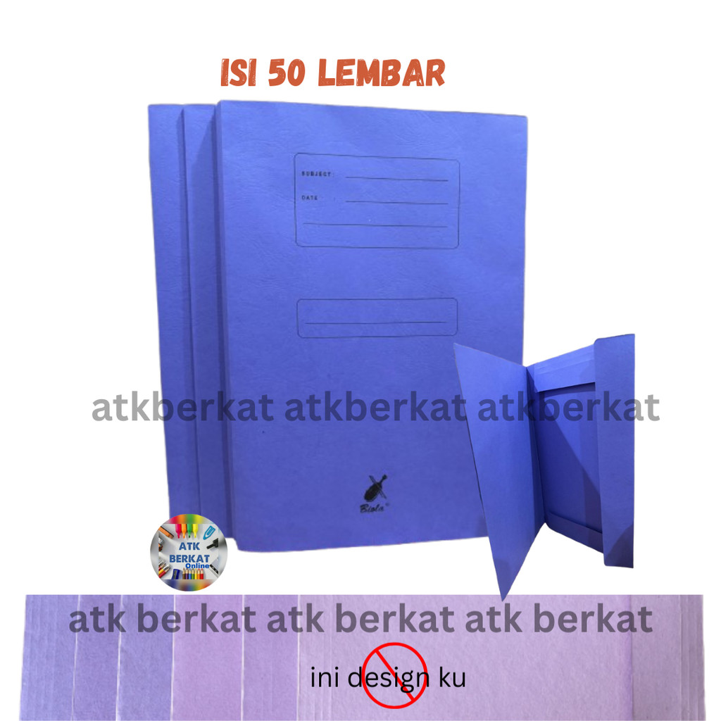 Jual Map kertas Biola 5002 - Ungu | Shopee Indonesia