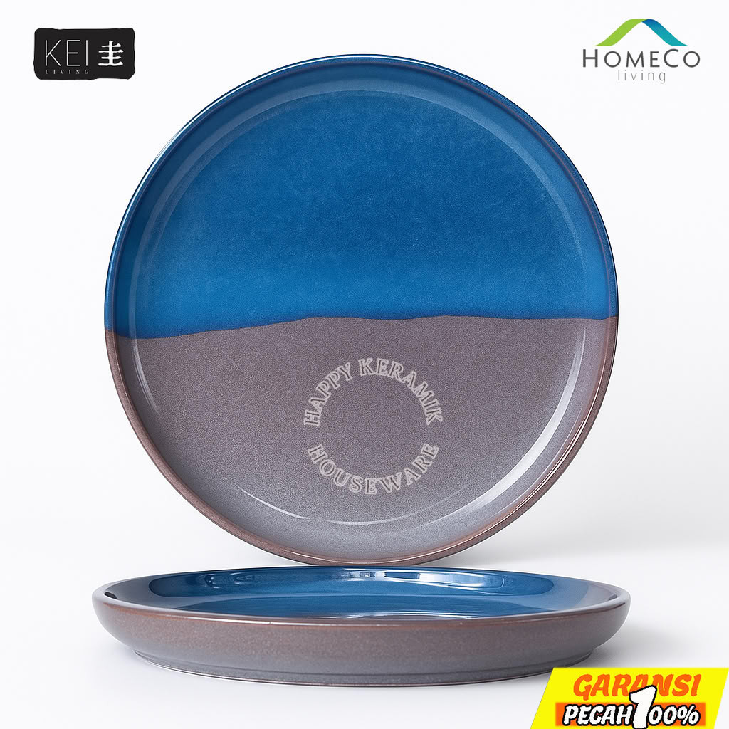 Jual HOMECO Kei Moeity Piring Keramik 10 Inch – Plate 10in untuk Food ...
