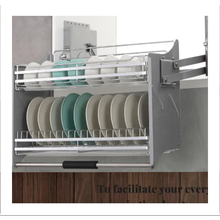 Jual Soft Closing Organization Kitchen Storage Cabinet Harde Elevator ...