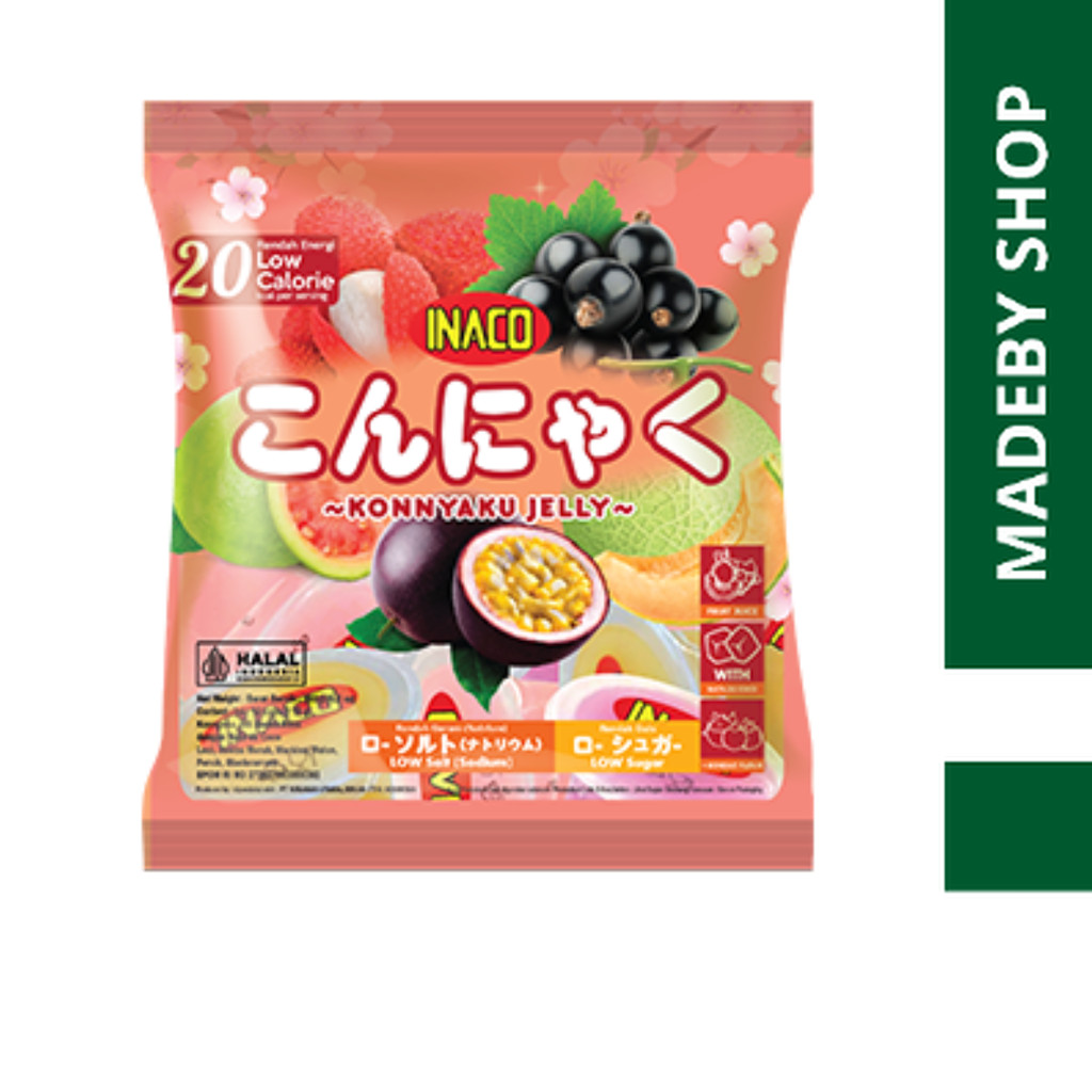 Jual INACO JELLY KONNYAKU 180 GRAM ISI 12 CUP | Shopee Indonesia