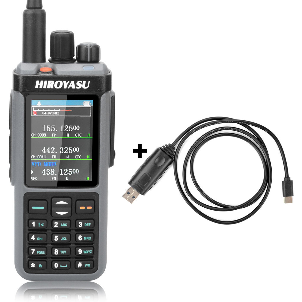 Jual Hiroyasu HF SW MW LW SSB CB Walkie Talkie HW-UV938 Multi-band 18 ...
