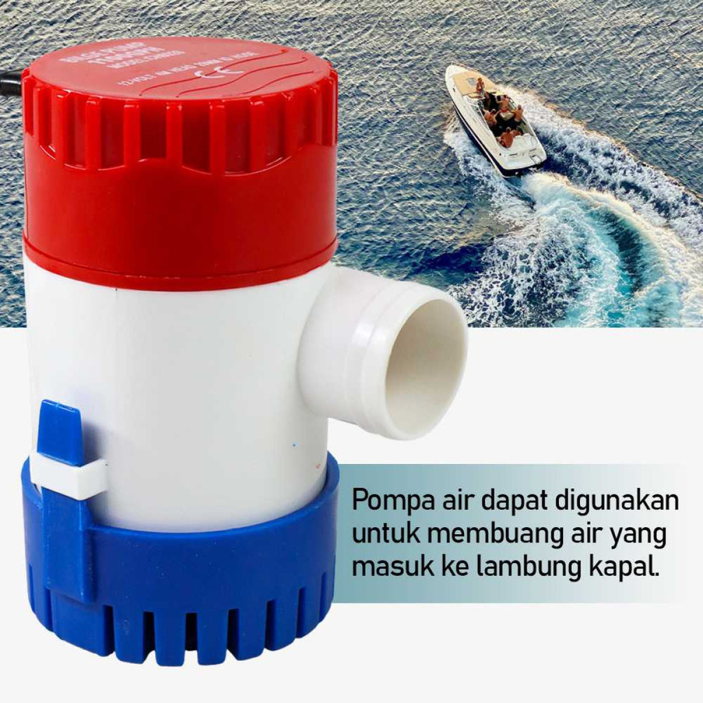 Jual Pompa Air Submersible Water Bilge Pump 12 V - CH8028 | Shopee ...