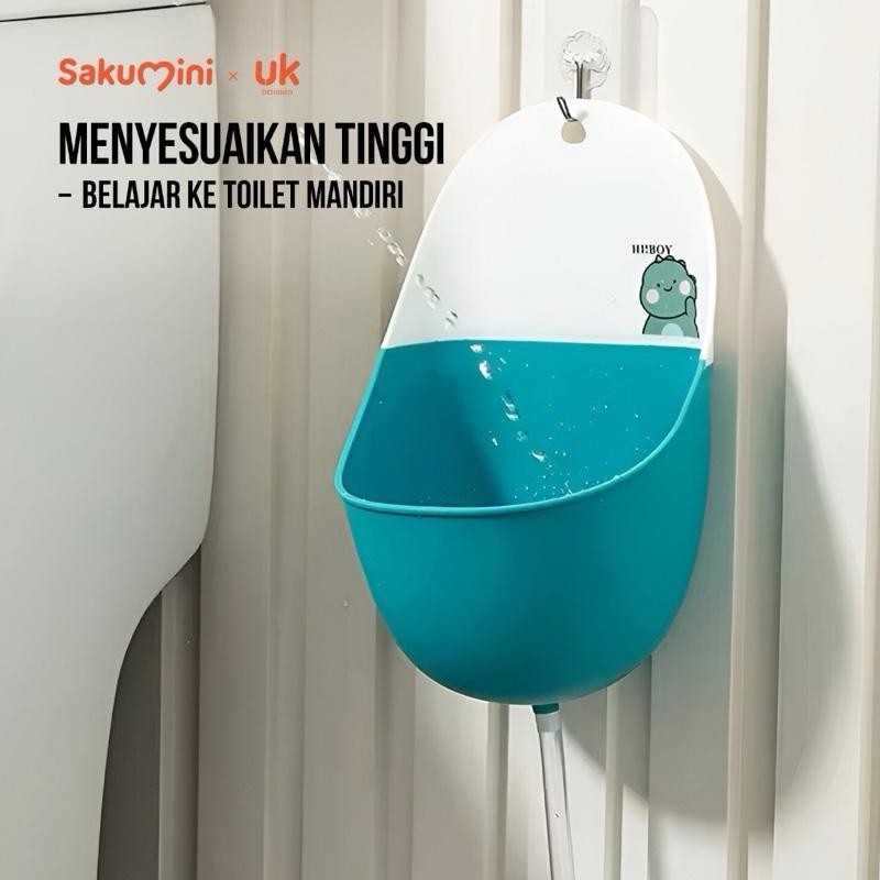 Jual [AB] Sakumini Urinal Toilet Training Pispot Latihan Anak Laki Laki ...