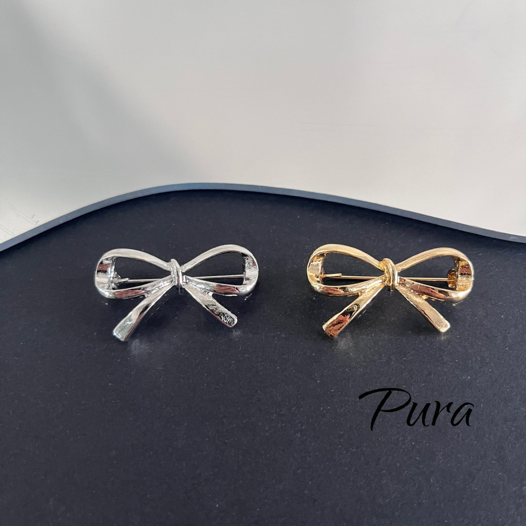 Jual Pura Bros busur gaya logam sederhana desain yang dipersonalisasi ...