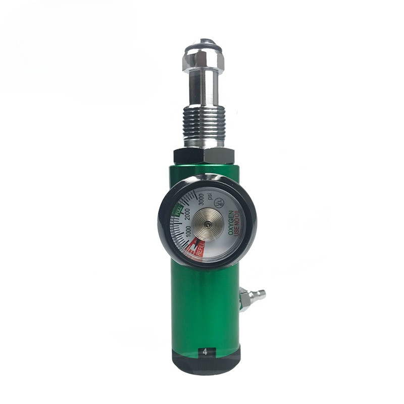 Jual Bull Nose Oxygen Flow Regulator With Pressure Gauge For Oxygen ...