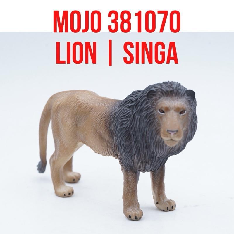 Jual MOJO 381070 Lion Africa Singa Jantan Afrika Panthera leo Mainan ...
