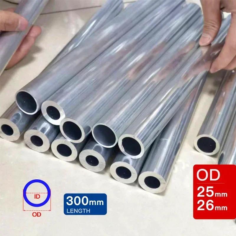 Jual aluminum pipe outer diameter 25 26mm length300 500mm Hollow ...