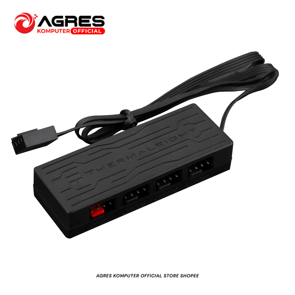 Jual THERMALRIGHT FAN HUB CONTROLLER FAN HUB X4 (4 PORT) BLACK 1Y ...