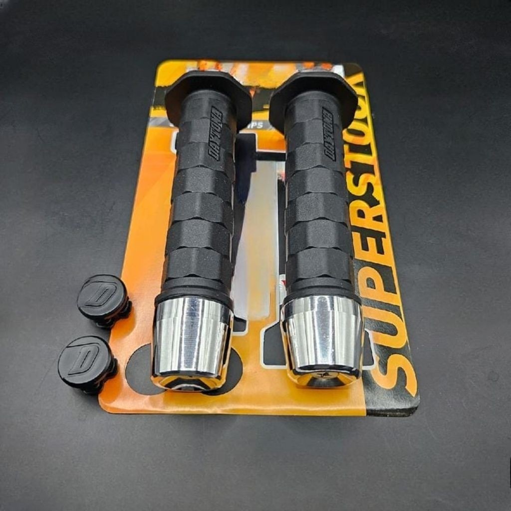 Jual Paket Handle Grip Original Handgrip Daytona Set Jalu Stang BULAT ...
