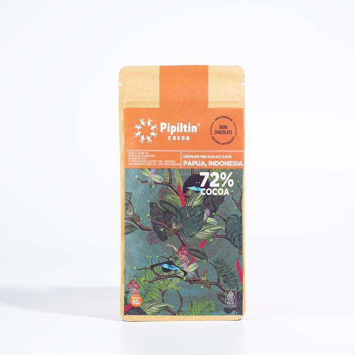 Jual Pipiltin Cocoa - Chocolate Bar Papua 72% Vegan Friendly - 80gr ...