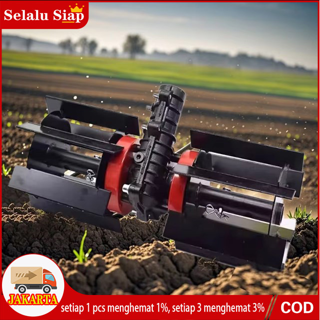 Jual Reaim Alat Penggembur Tanah Mini Tiller Head Weeder Cakar Penyiang ...