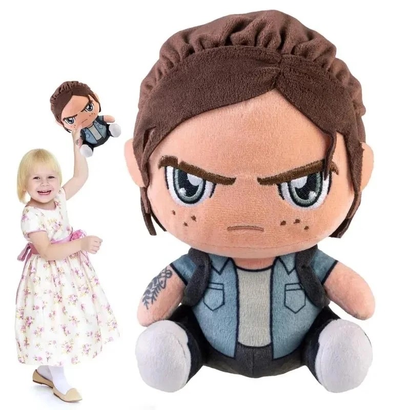 Jual 18cm The Last Of Us Plush Toys Anime Joel And Ellie Series ...