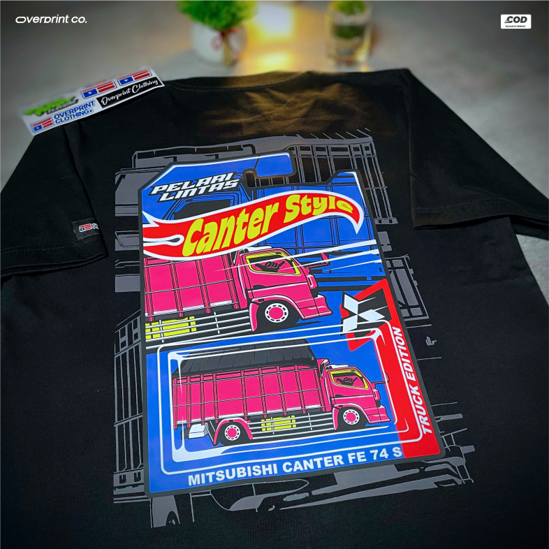 Jual KAOS TRUK MITSUBISHI CANTER | KAOS CANTER STYLE HOT WHEELS ...