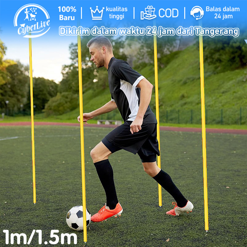 Jual Agility Training Pole Set Alat Latihan Kelincahan Dan Kecepatan ...