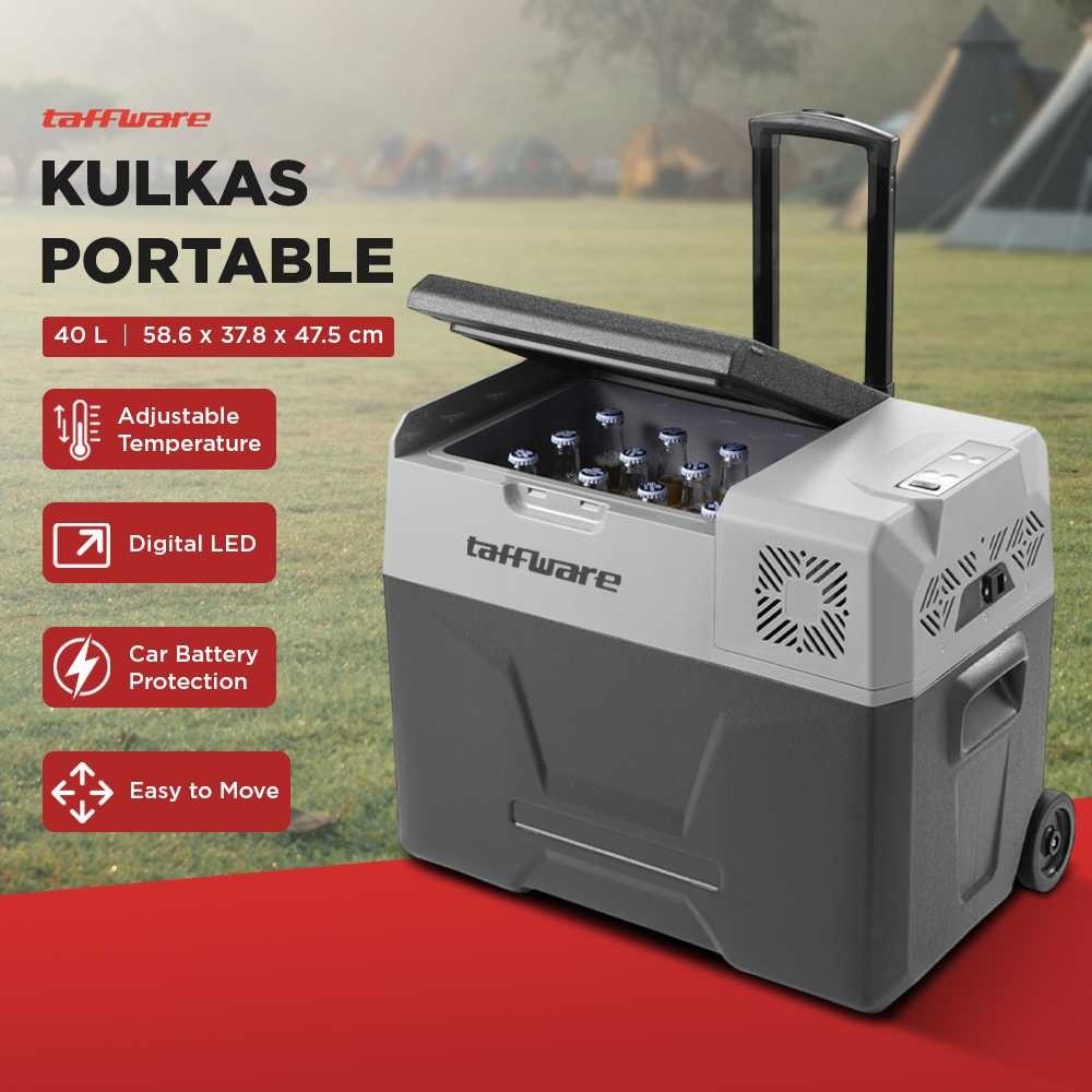 Jual Taffware Kulkas Portable Mini Fridge Freezer 45W 220V - CX30/CX40 ...