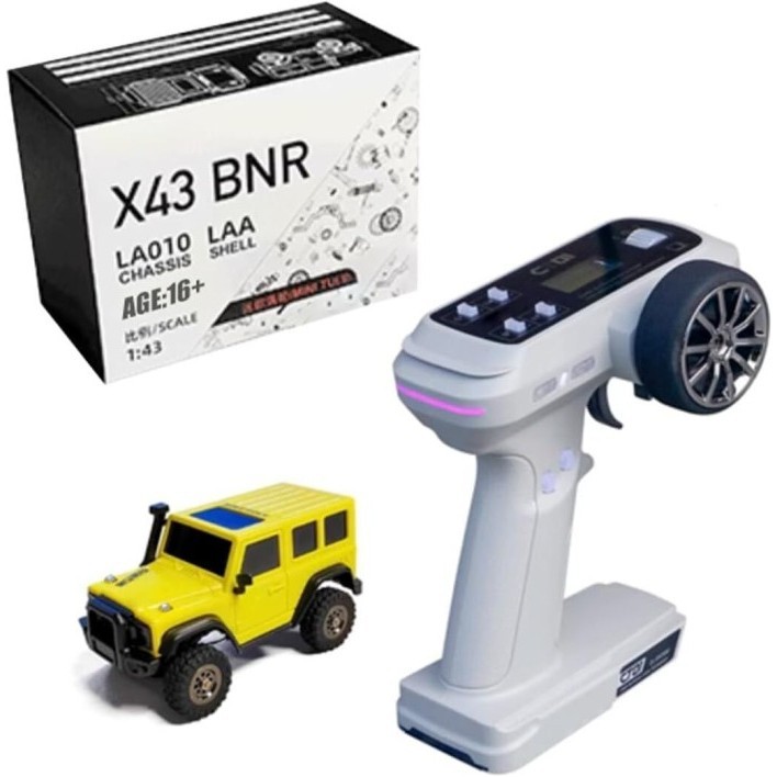 Jual LDARC X43 JEEP DEFENDER (YELLOW) 1/43 2.4GHZ MICRO SCALE CRAWLER ...