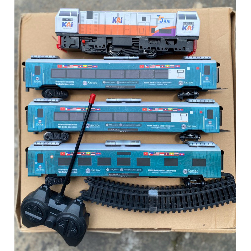Jual SAMULSHOP paket Rangkaian murah Mainan Kereta Api Indonesia RC ...