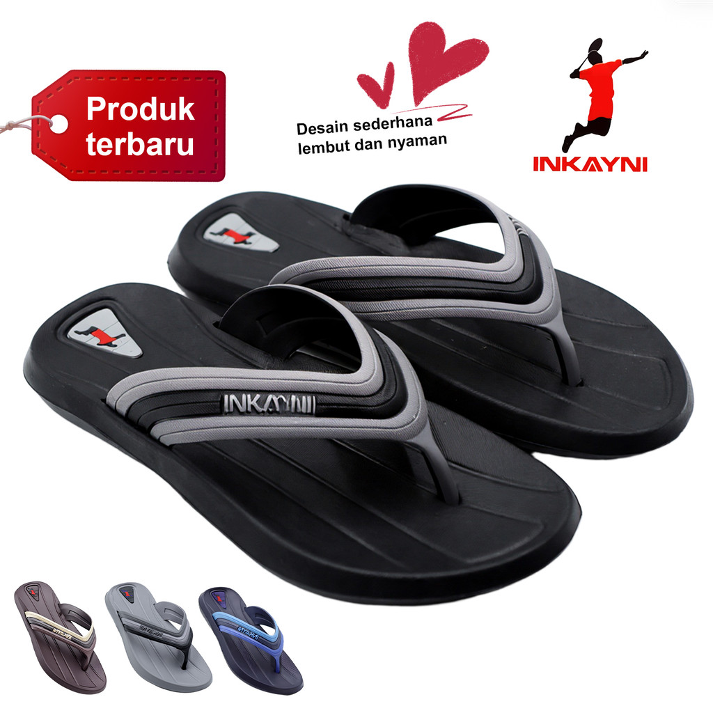 Jual INKAYNI Sandal Jepit Pria Dan Anak Terbaru 2025 Sandal Slop Pria ...