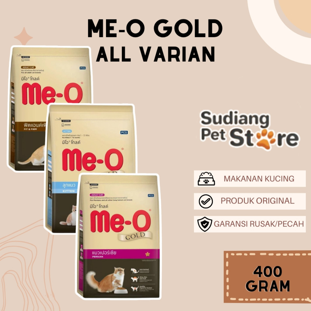 Jual Makanan Kucing Premium Meo Gold Fit Indoor Persian Kitten Adult ...