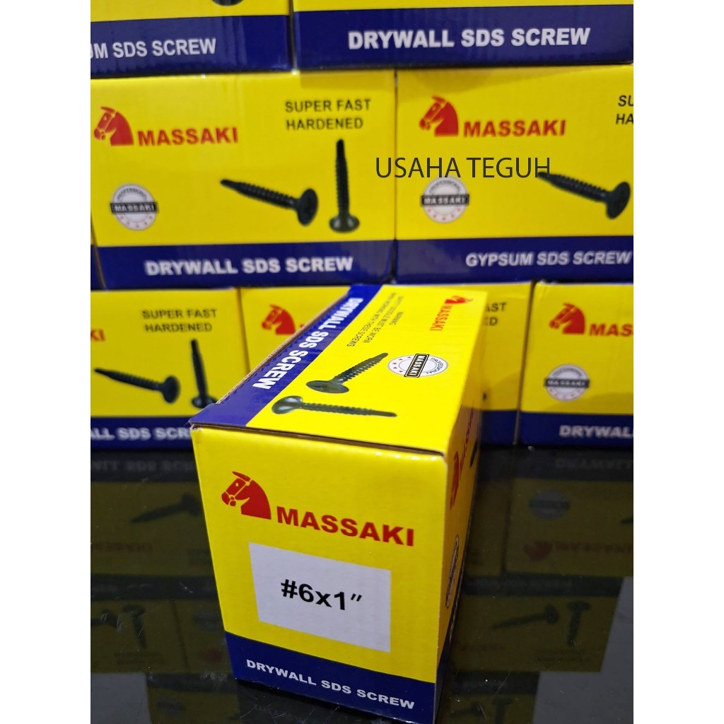 Jual Sekrup Gypsum SDS Massaki / Sekrup furing / Drywall screws ...