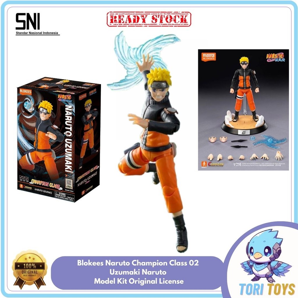 Jual Blokees Naruto Champion Class 02 Uzumaki Naruto Original License ...