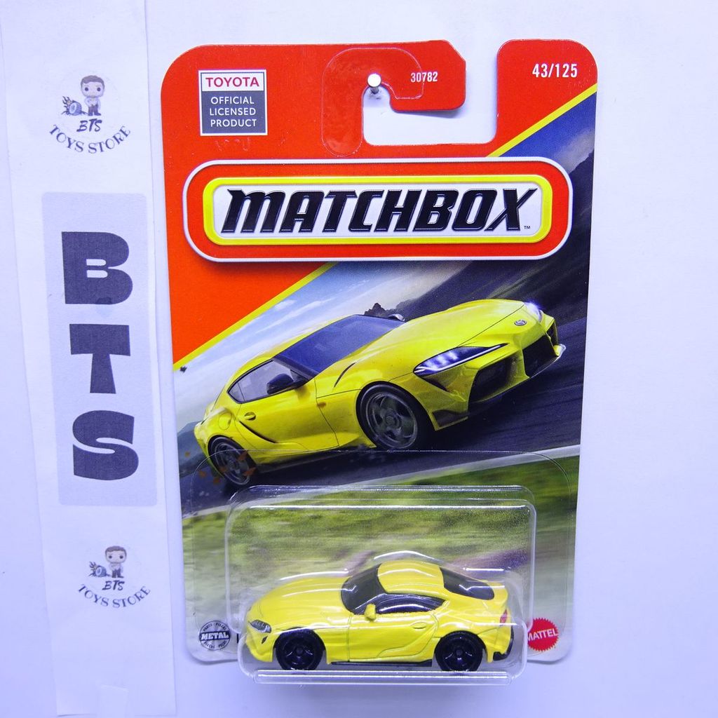 Jual Matchbox 2023 Toyota GR Supra Kuning | Shopee Indonesia