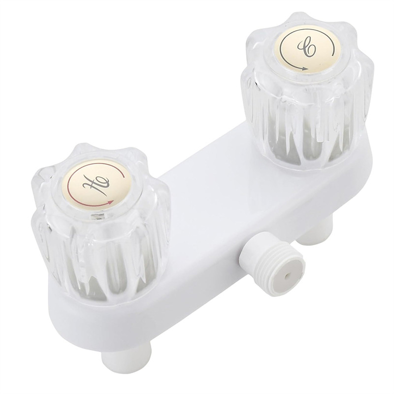 Jual Shower Faucet 4" RV Shower Valve Diverter Dual Knobs Bathroom ...