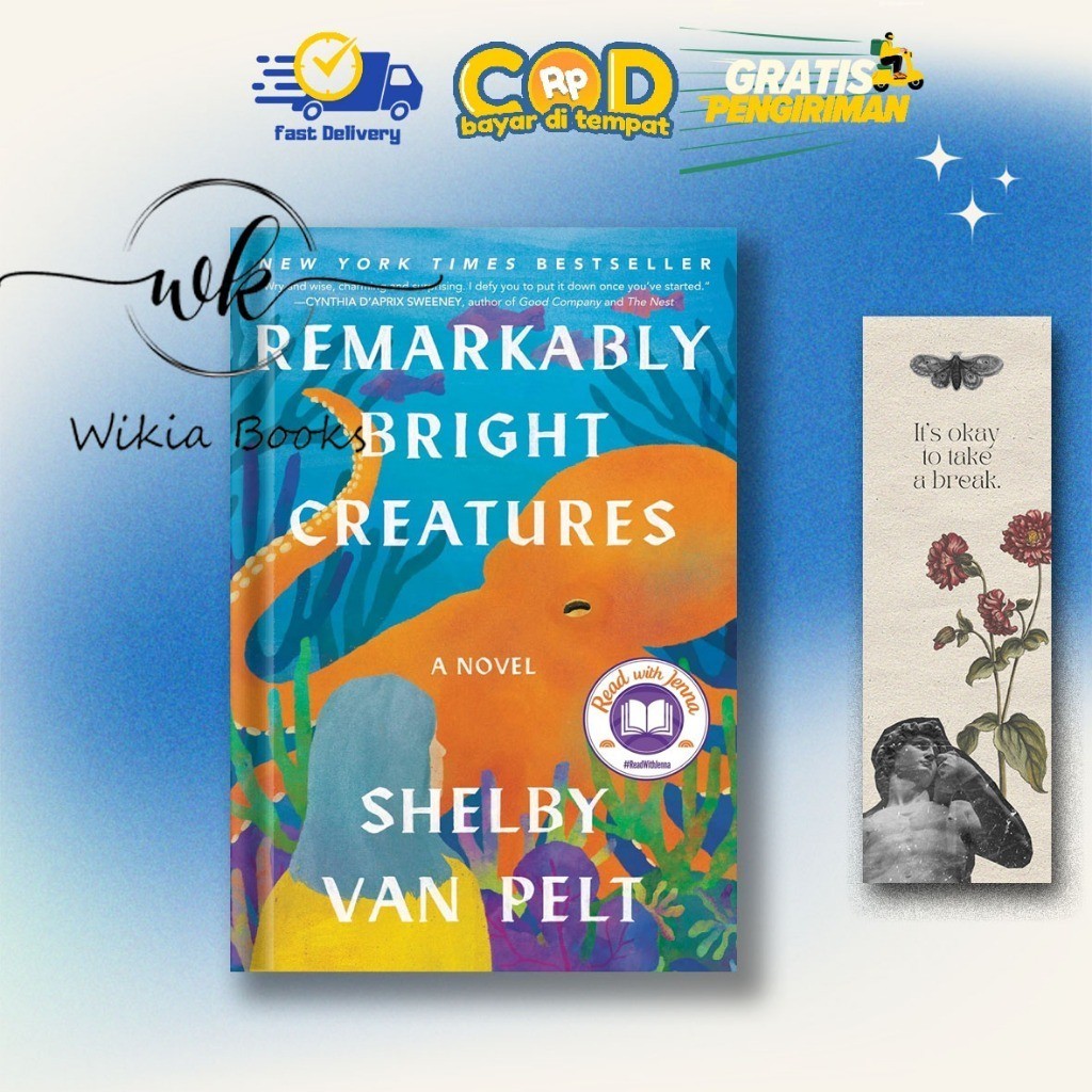 Jual Remarkably Bright Creatures: A Novel by Shelby Van Pelt (English ...