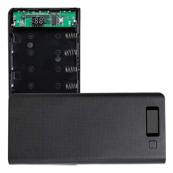 Jual Zuli Gawai 8 Slot Power Bank Case Kotak DIY untuk 8 Baterai 18650 ...