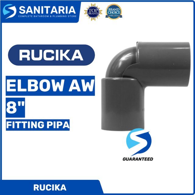 Jual Elbow Aw 8" Rucika/Knie Aw 8" 90 Rucika/Fitting Pipa Rucika ...