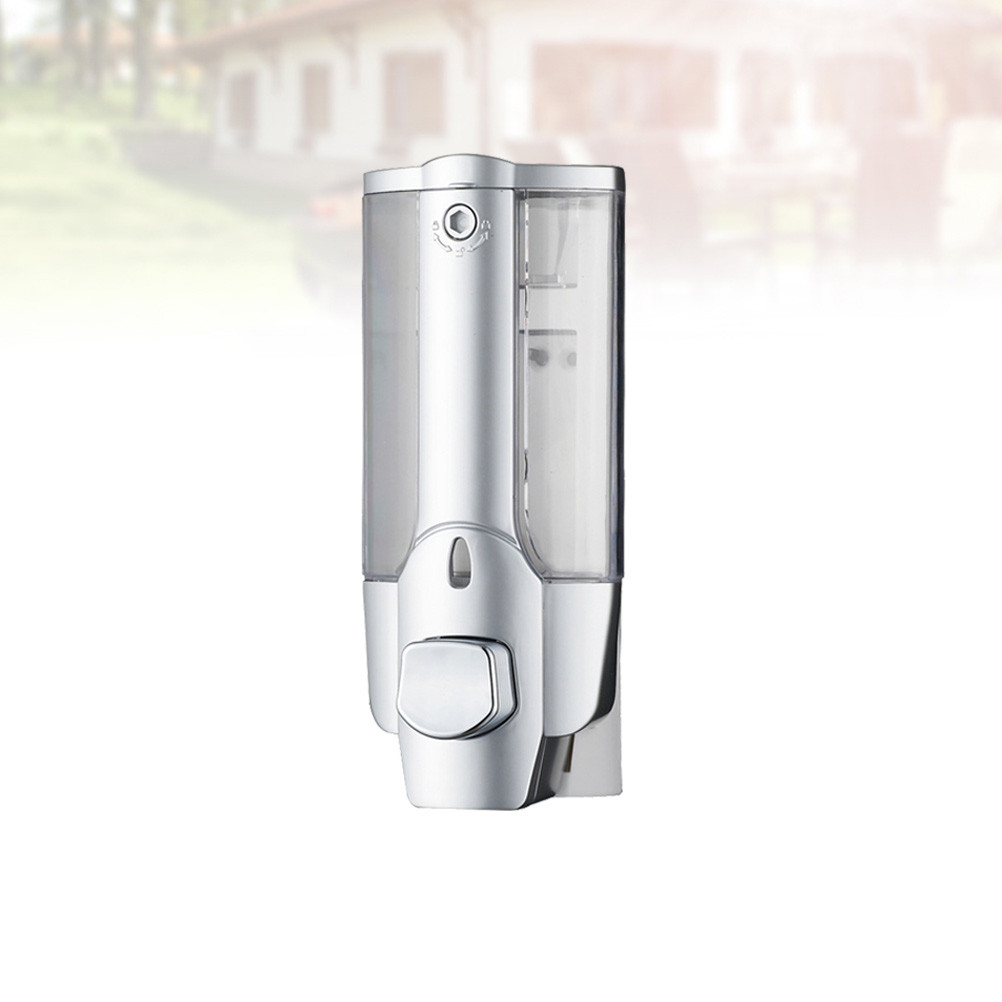 Jual Soap Dispenser Manual Refillable Shampoo Bottles Liquid Push-style ...