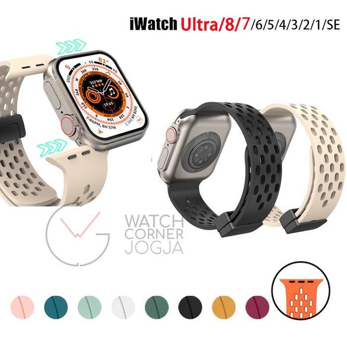 Jual Strap APPLE WATCH iWATCH Magnetic 8 7 6 5 4 3 2 1 SE Ultra 38/40 ...