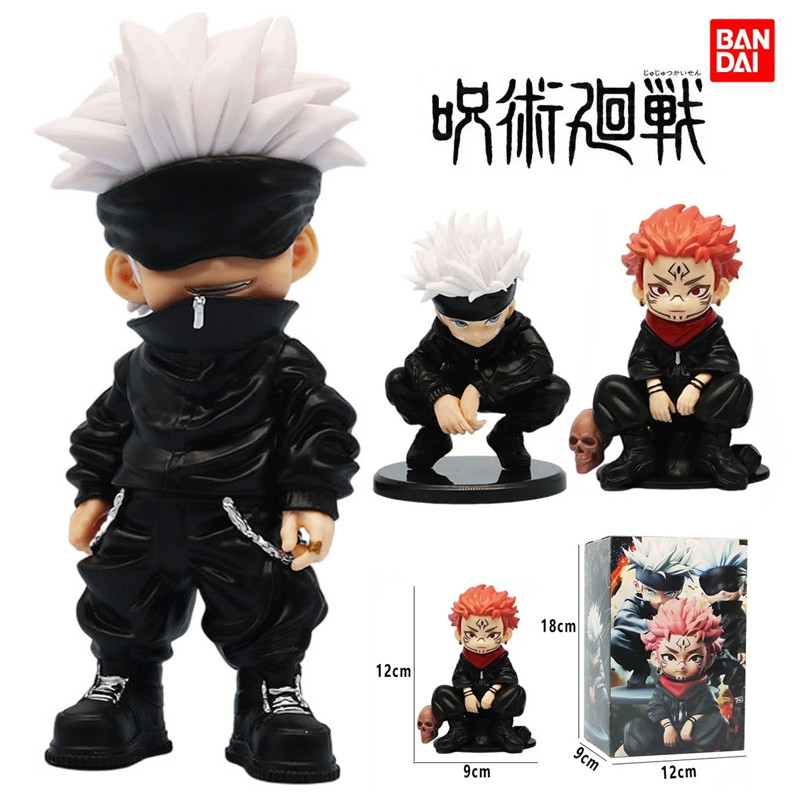 Jual 15cm Jujutsu Kaisen Anime Figure 3 Style Satoru Gojo Action Figure ...