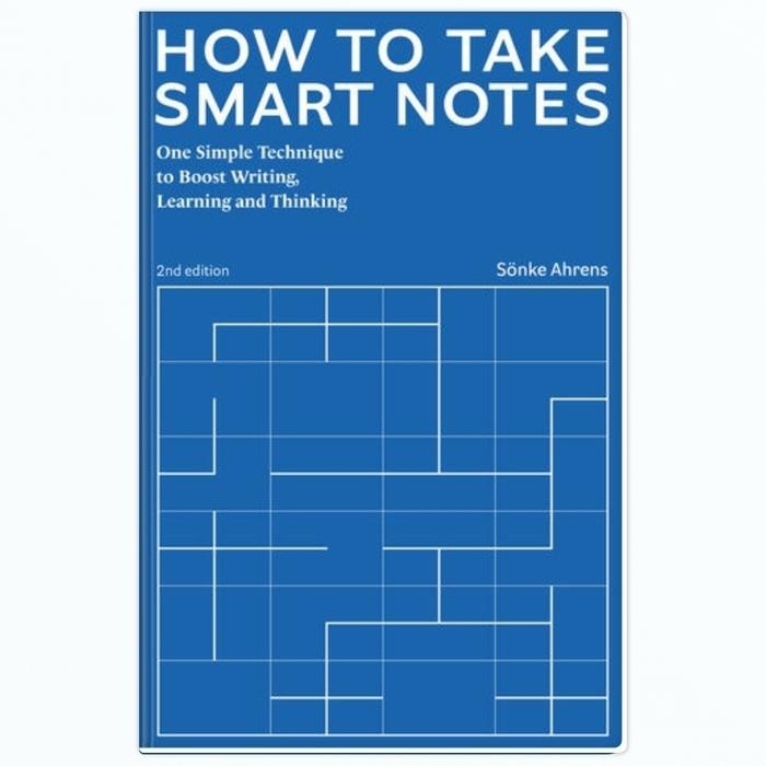 Jual Buku How to Take Smart Notes. One Simple Technique to Boost ...