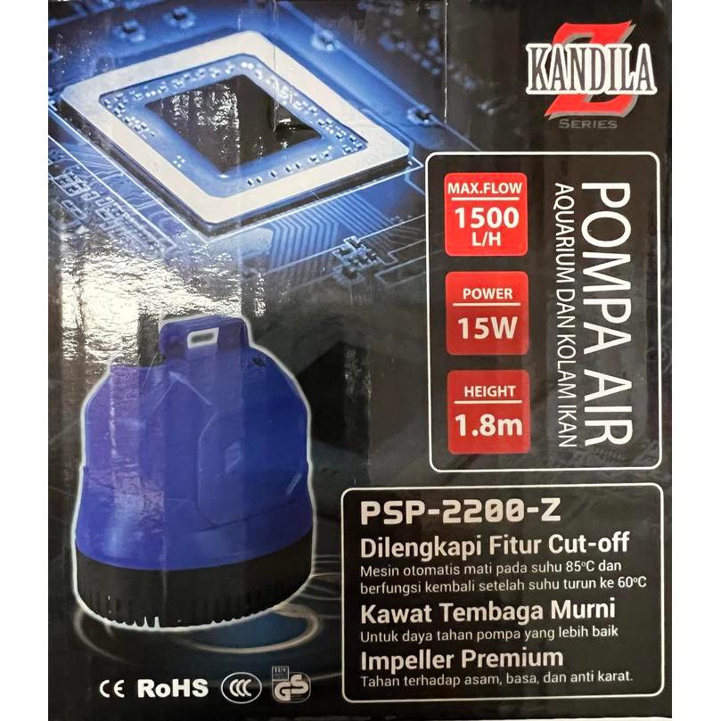 Jual Kandila PSP-2200-Z Pompa Air Aquarium dan Kolam Ikan | Shopee ...