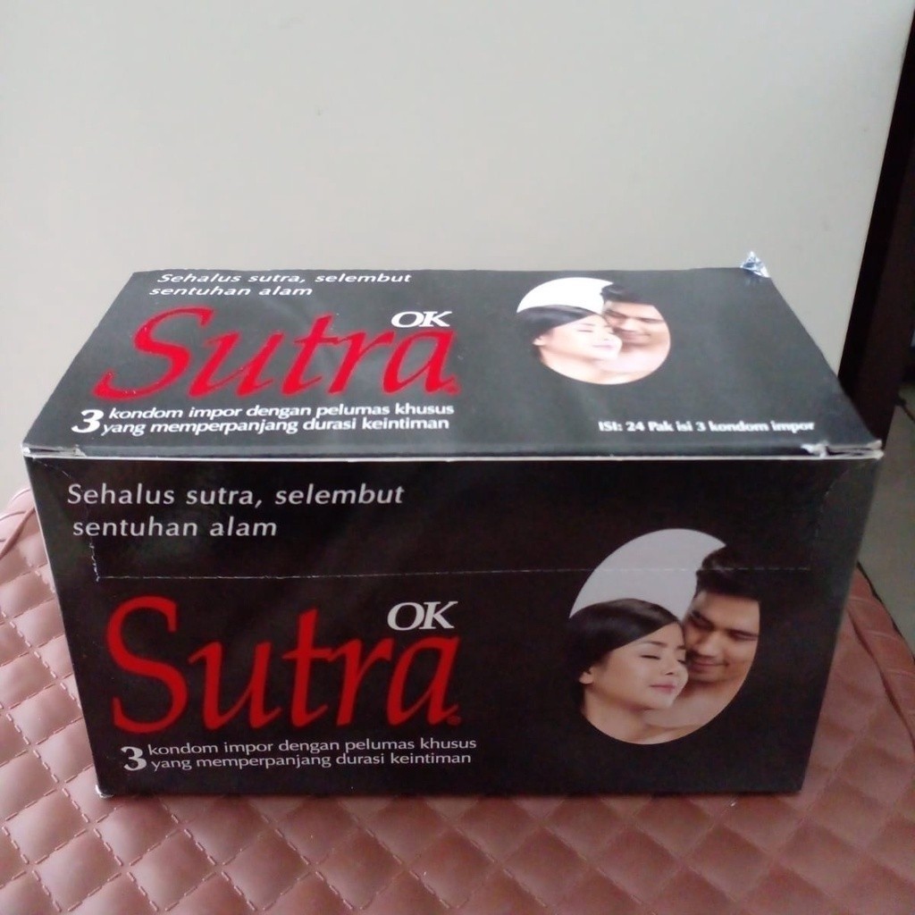 Jual READY!! Kondom Sutra Hitam (1 Box isi 24 pcs) | Shopee Indonesia