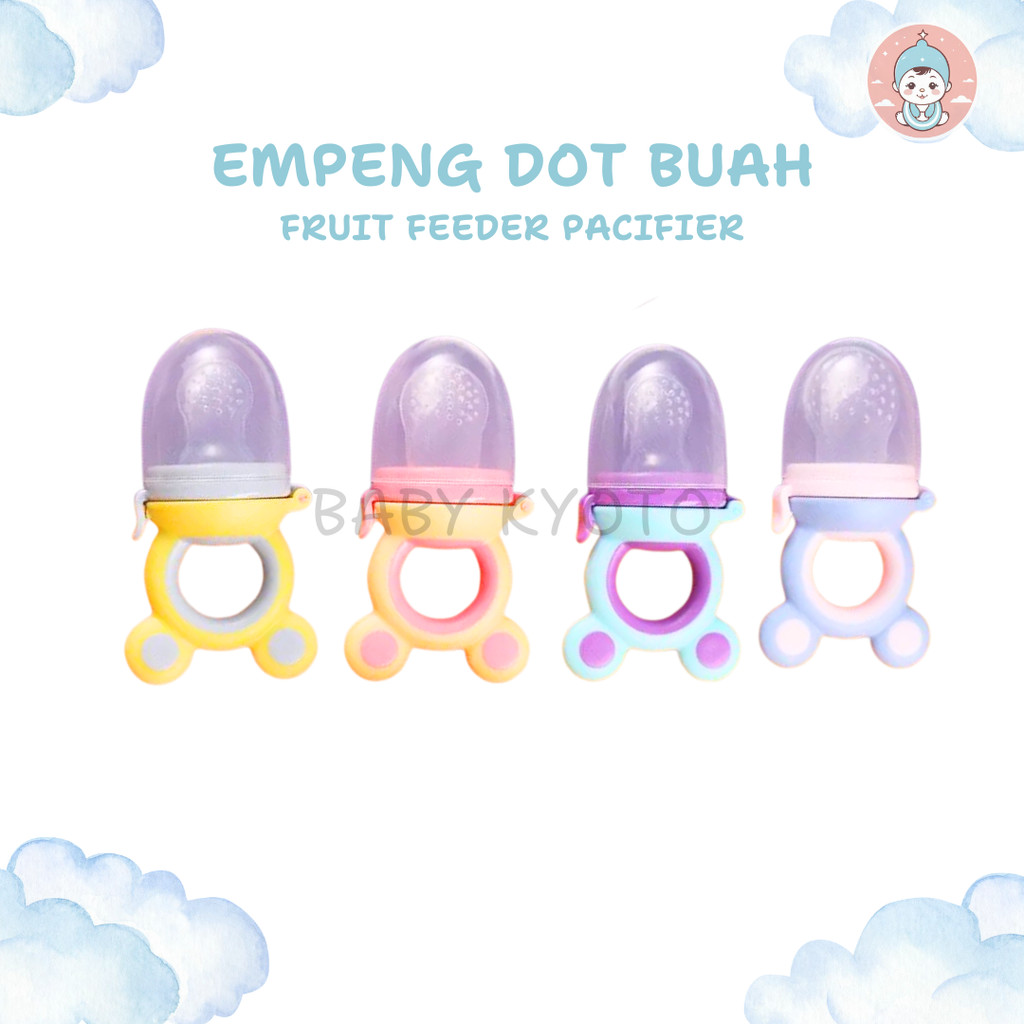 Jual BK Empeng Dot Buah Bayi Gigitan Anak Baby Fruit Feeder Pacifier ...