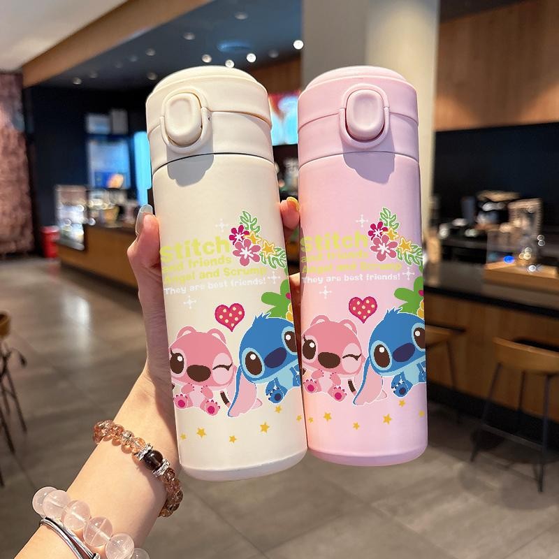 Jual Tumbler Aesthetic Stitch Botol Minum Stainless Steel Tumblr CUP ...