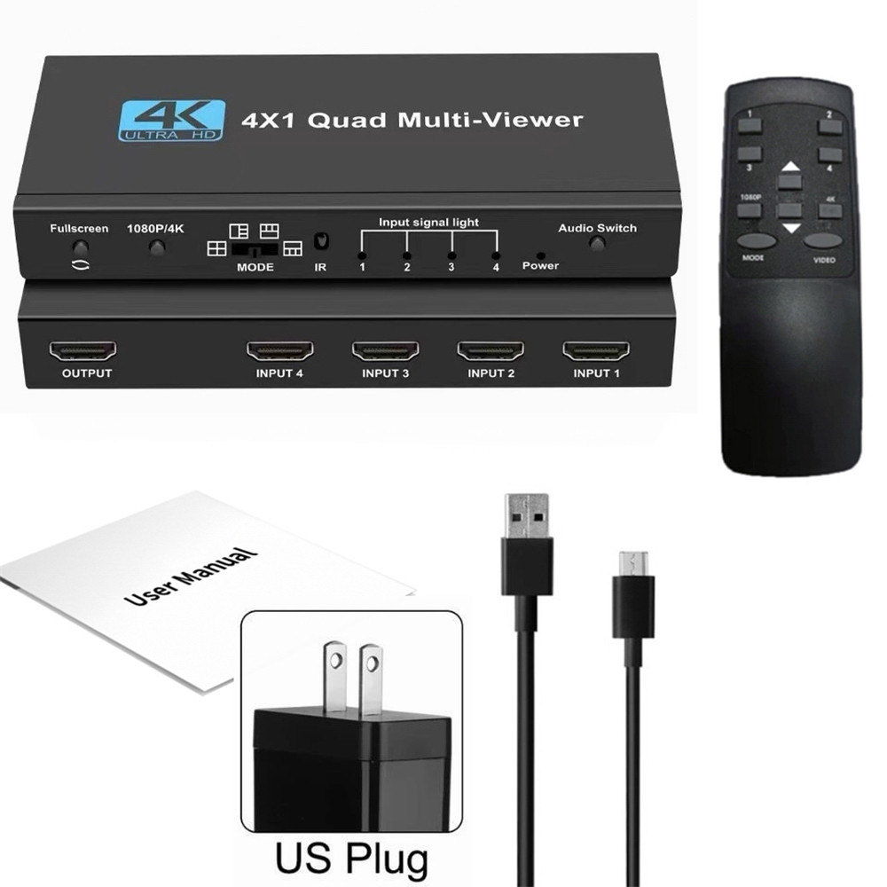Jual Dual Monitor KVM Switch 2 rt 8K@60Hz 4K@144Hz HDMI-Compatible+DP ...