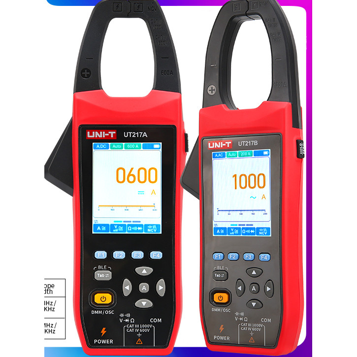 Jual UNIT UT217B 3 in 1 1000A AC/DC Clamp Meter+ Oscilloscope Bluetooth ...