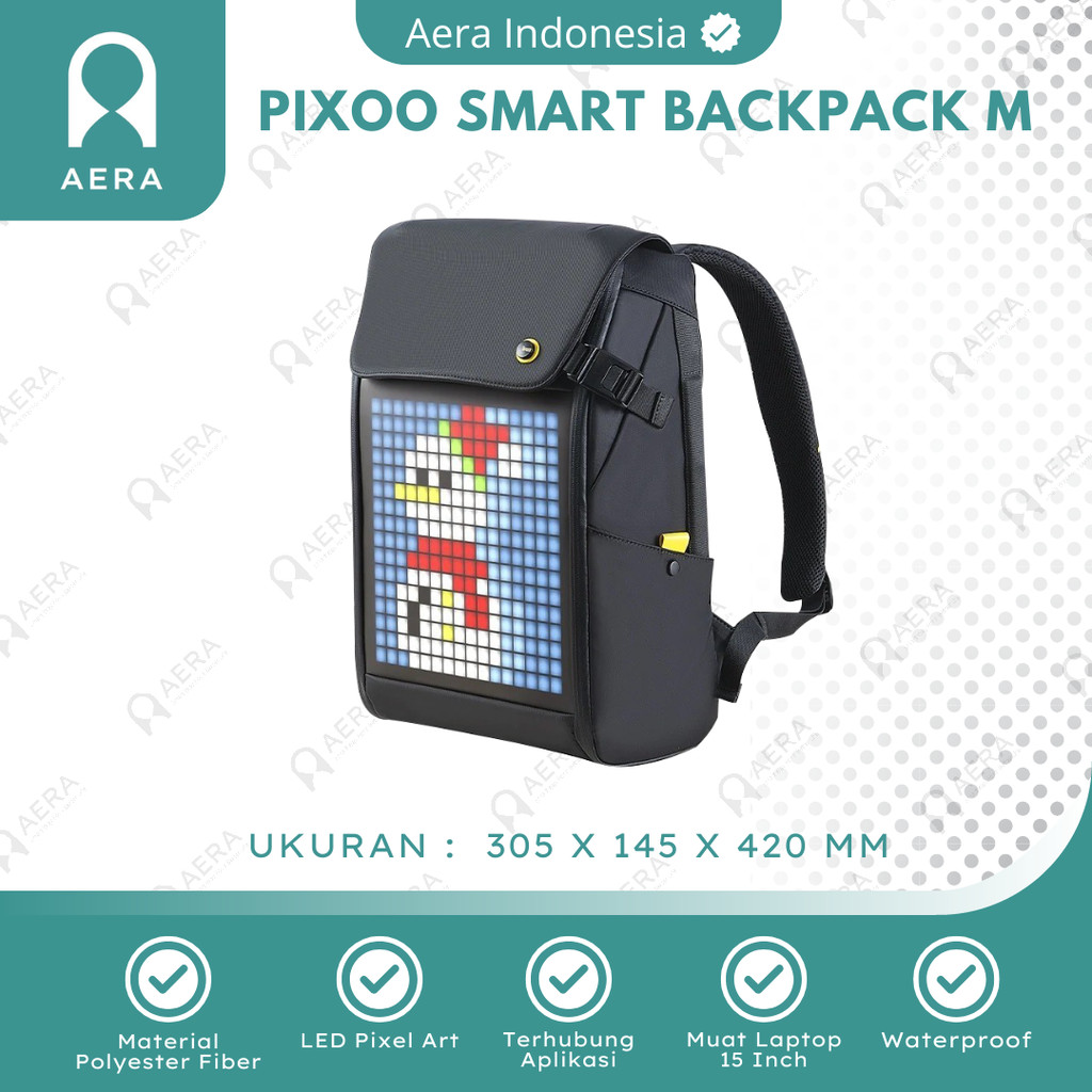 Jual Smart Backpack M With Led Art Waterproof | Tas Ransel Led | Smart ...