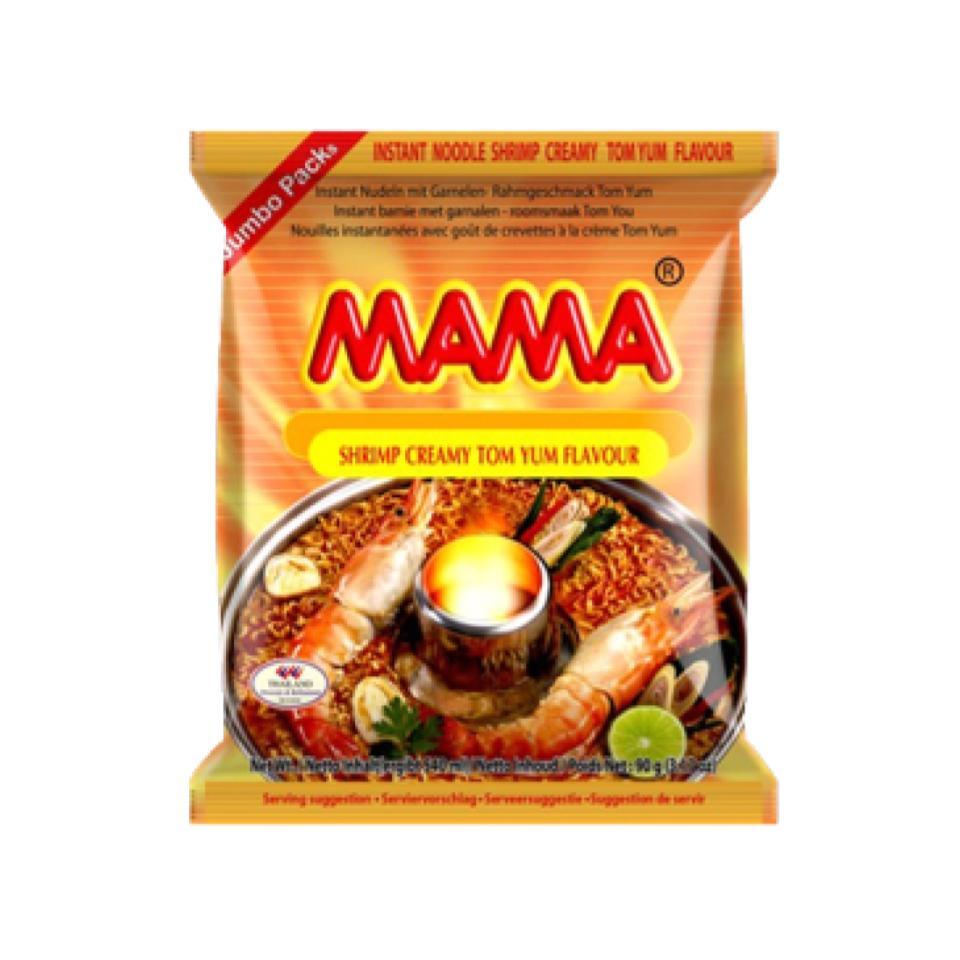 Jual Mama Mie Instan Shrimp Creamy Tom Yum Sauce 90 gr | Shopee Indonesia