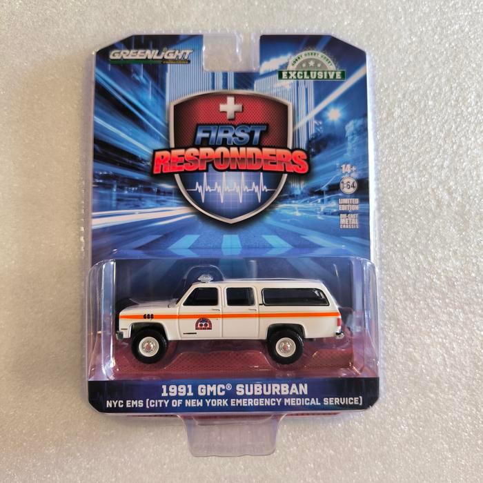 Jual GREENLIGHT FIRST RESPONDERS - 1991 GMC SUBURBAN - NYC EMS BEST ...